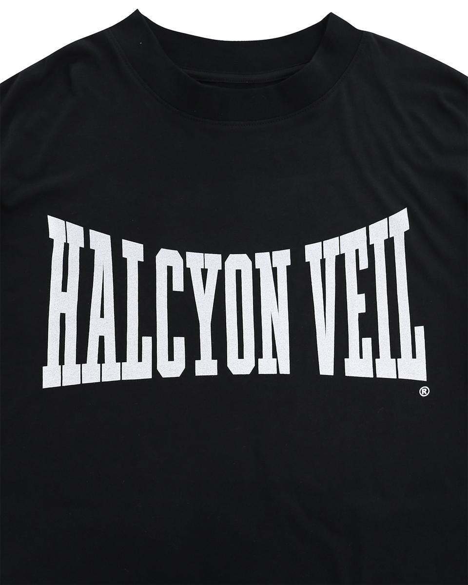 HALCYON VEIL / ハルシオン・ベール - HV ‘FOREVER’ T-SHIRT (BLACK) | RADD LOUNGE