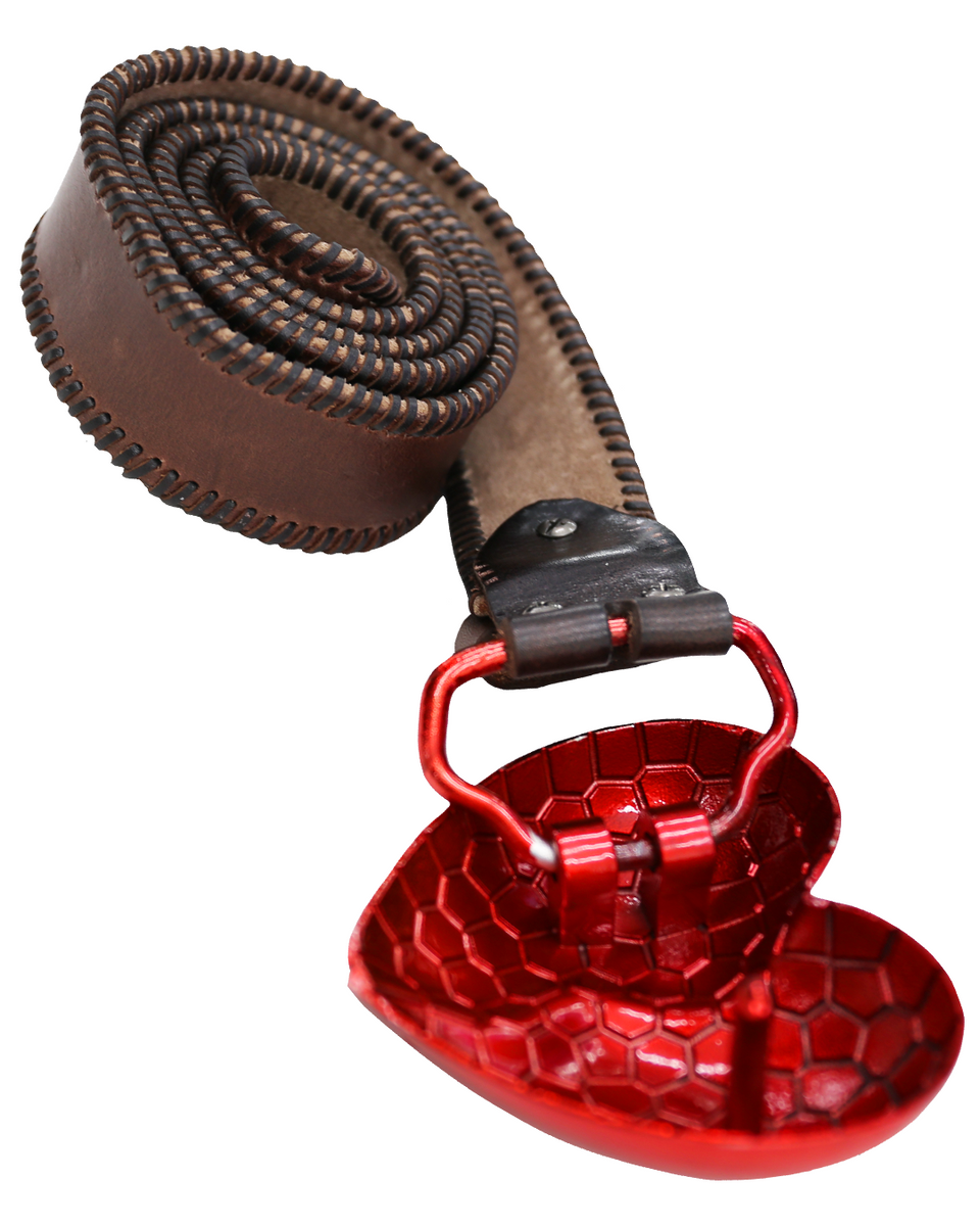 NIK KOSMAS / HEART BELT (RED) RADD LOUNGE LIMITED